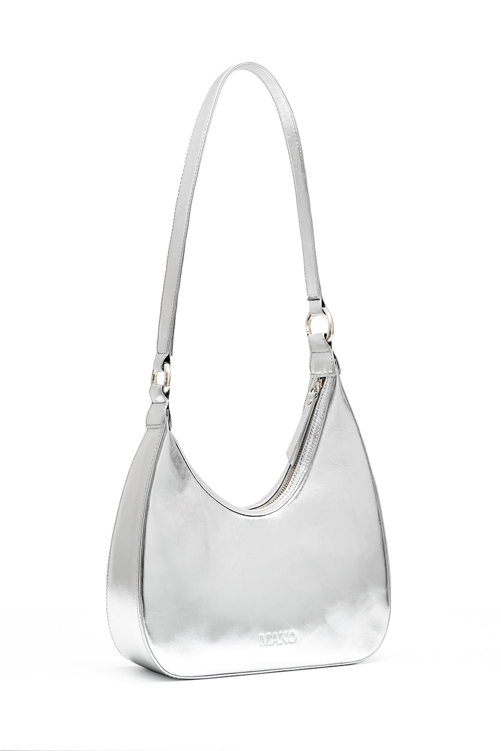 Luna Shoulder Bag Silver – MAKO STORE