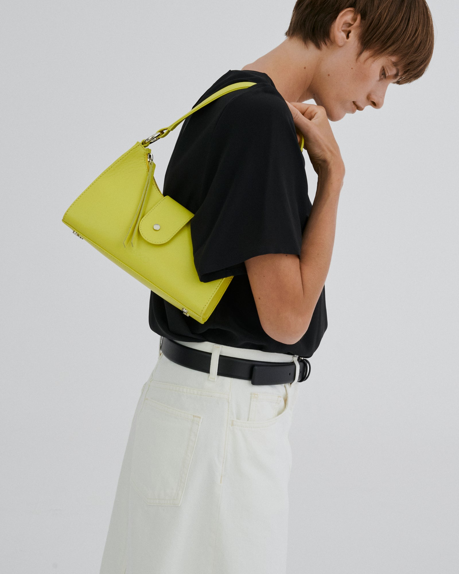 Yellow handbag store